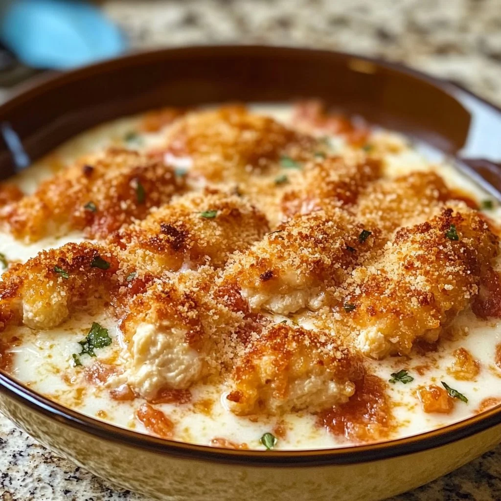 Cottage Cheese Chicken Parmesan Bowl